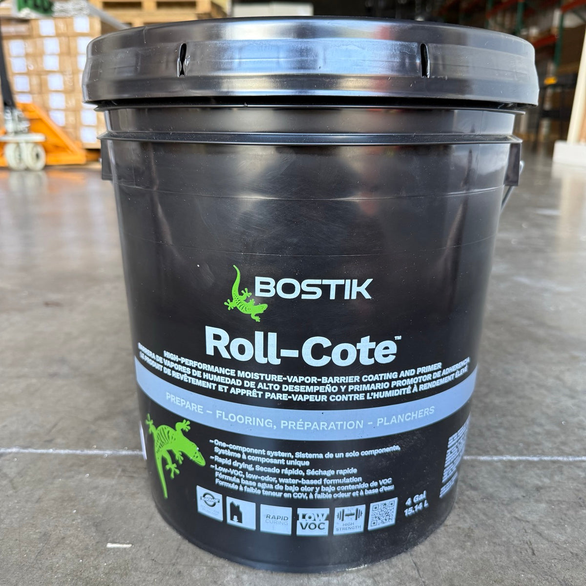 Bostik Roll-Cote 4 Gal – Moisture Vapor Barrier & Coating Primer – Best ...